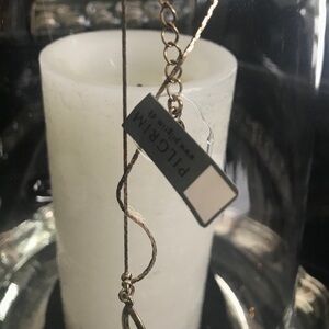 Pilgrim | Jewelry | Pilgrim Pk Pendulum Gold Plated Hand Made Necklace ...